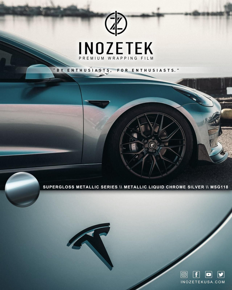 METALLIC CHROME SILVER - MSG118 – Inozetek Canada